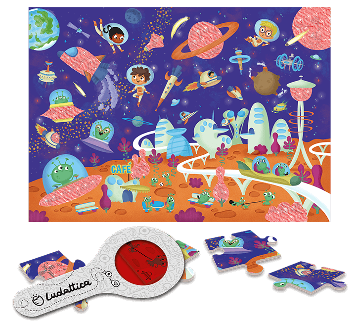 Secret Puzzle, El espacio - Sal y Pimienta