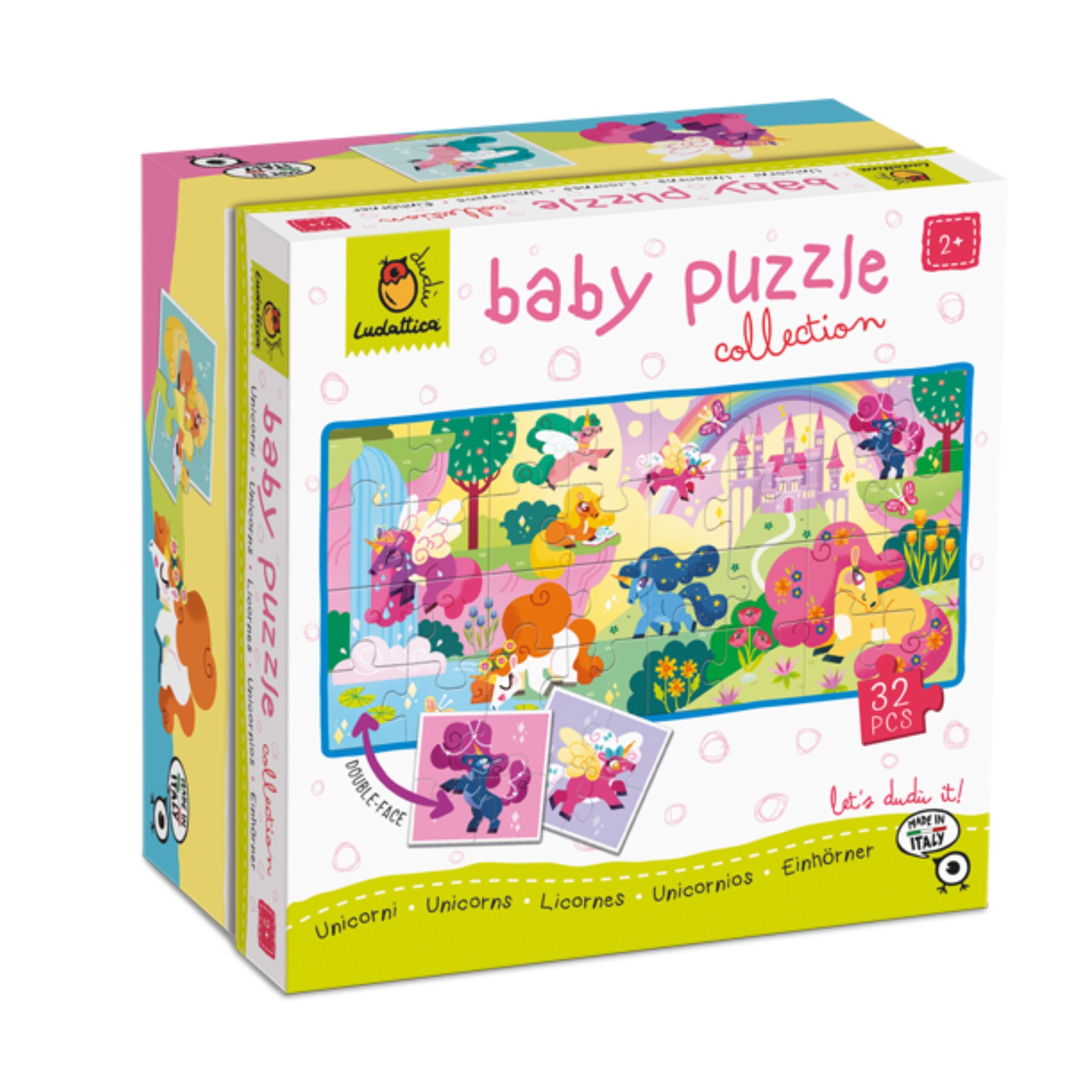 Baby Puzzle, Unicornios - Sal y Pimienta
